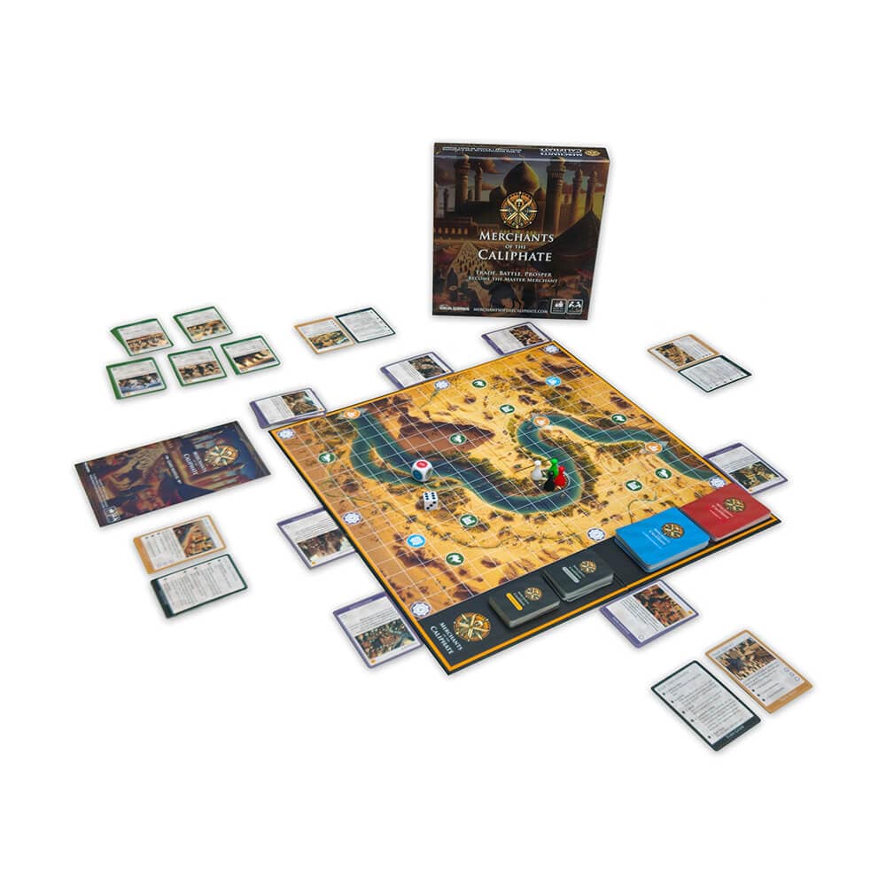 Merchants of the Caliphate – A Strategic Board Game of Trade, Quests ...