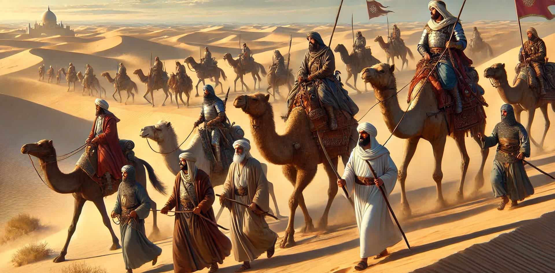 Camels: The Desert Titans of Trade and Warfare in the Caliphate ...
